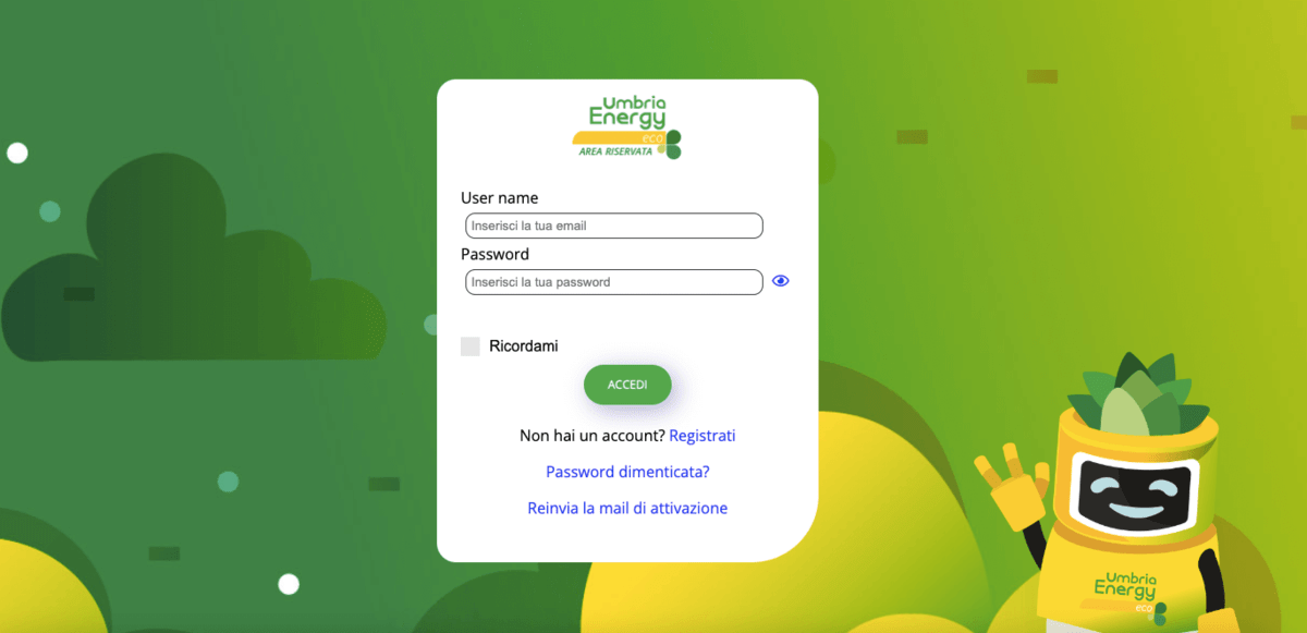 Umbria Energy: Contatti, Recensioni, Offerte, Autolettura